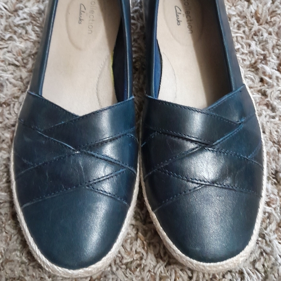 Clarks | Shoes | Clarks Blue Shoes | Poshmark